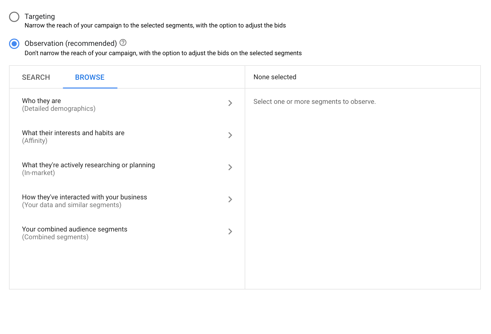 Google Ads Audience Targeting & Audience Segments | ADSRUNNER